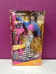 2001 JAM N GLAM TERESA BARBIE DOLL With HAIR EXTENSIONS And EVER-FLEX ...