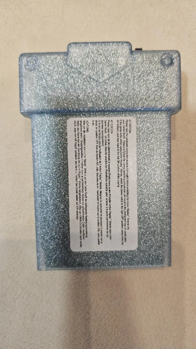 GameBoy Color - Action Replay Xtreme Special Edition Pokémon Cristal ...