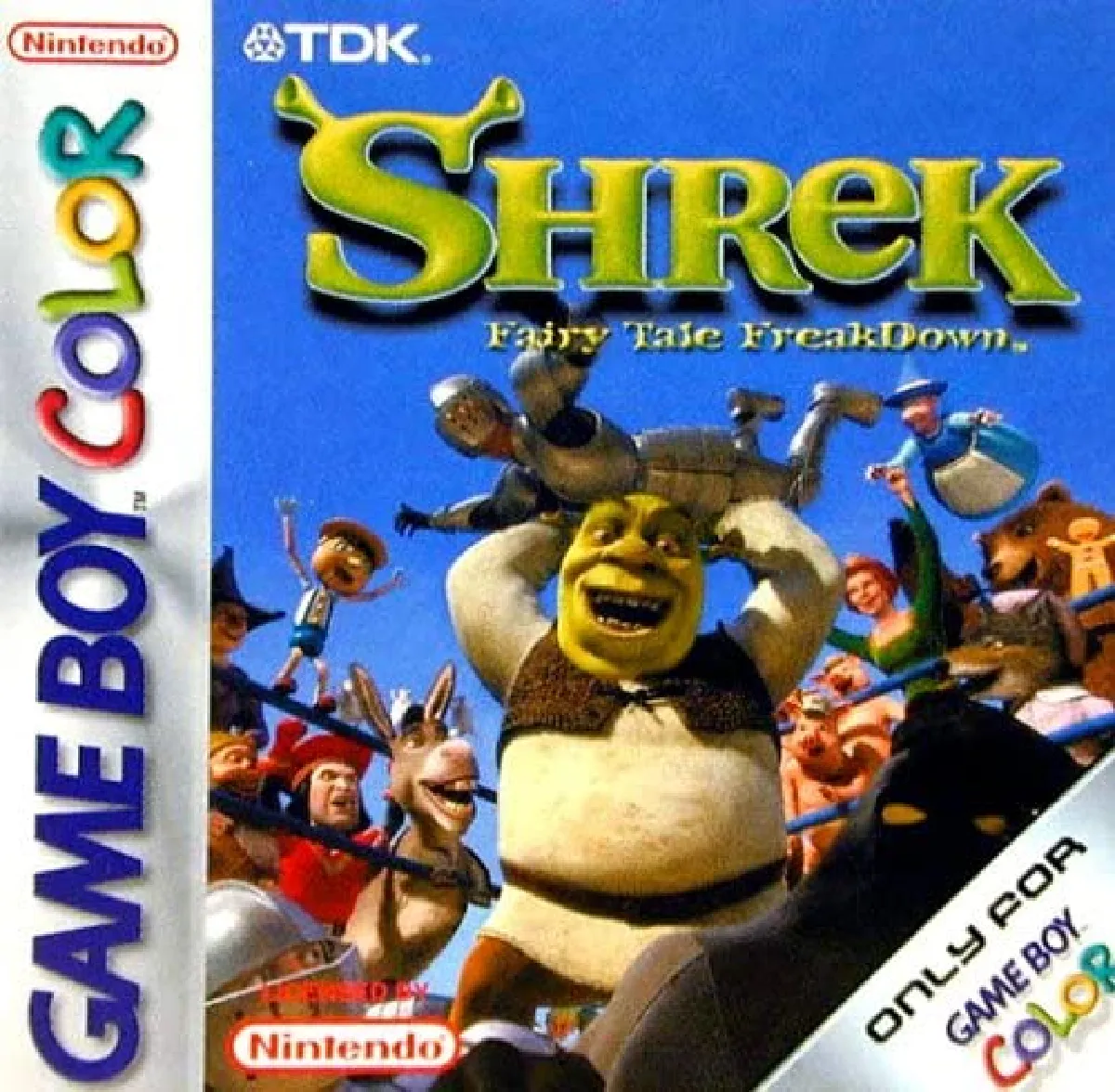 Jeu GBC Shrek Game Boy Color - Dealicash