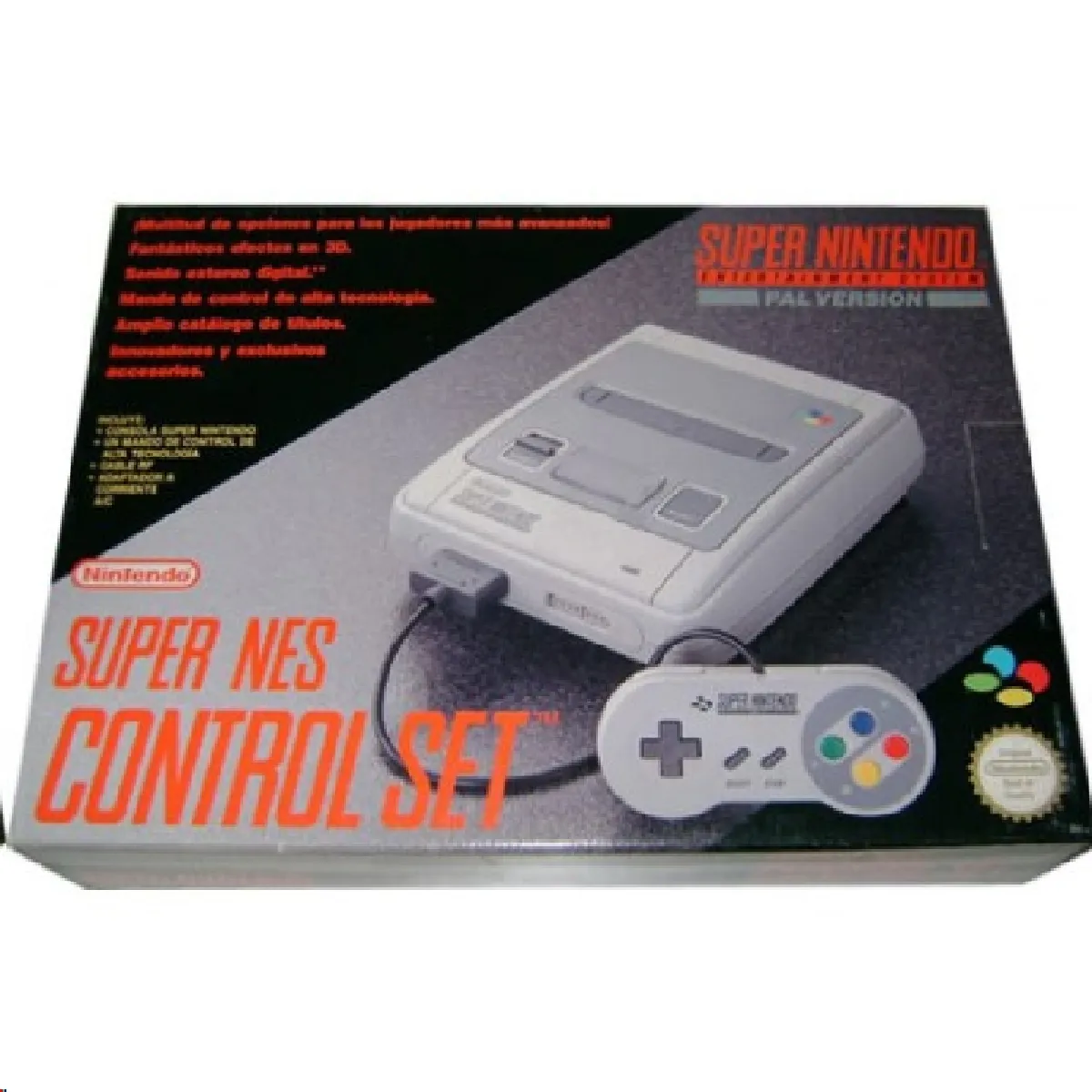Console Nintendo Super Nes Snes Control Set - DEALiCASH