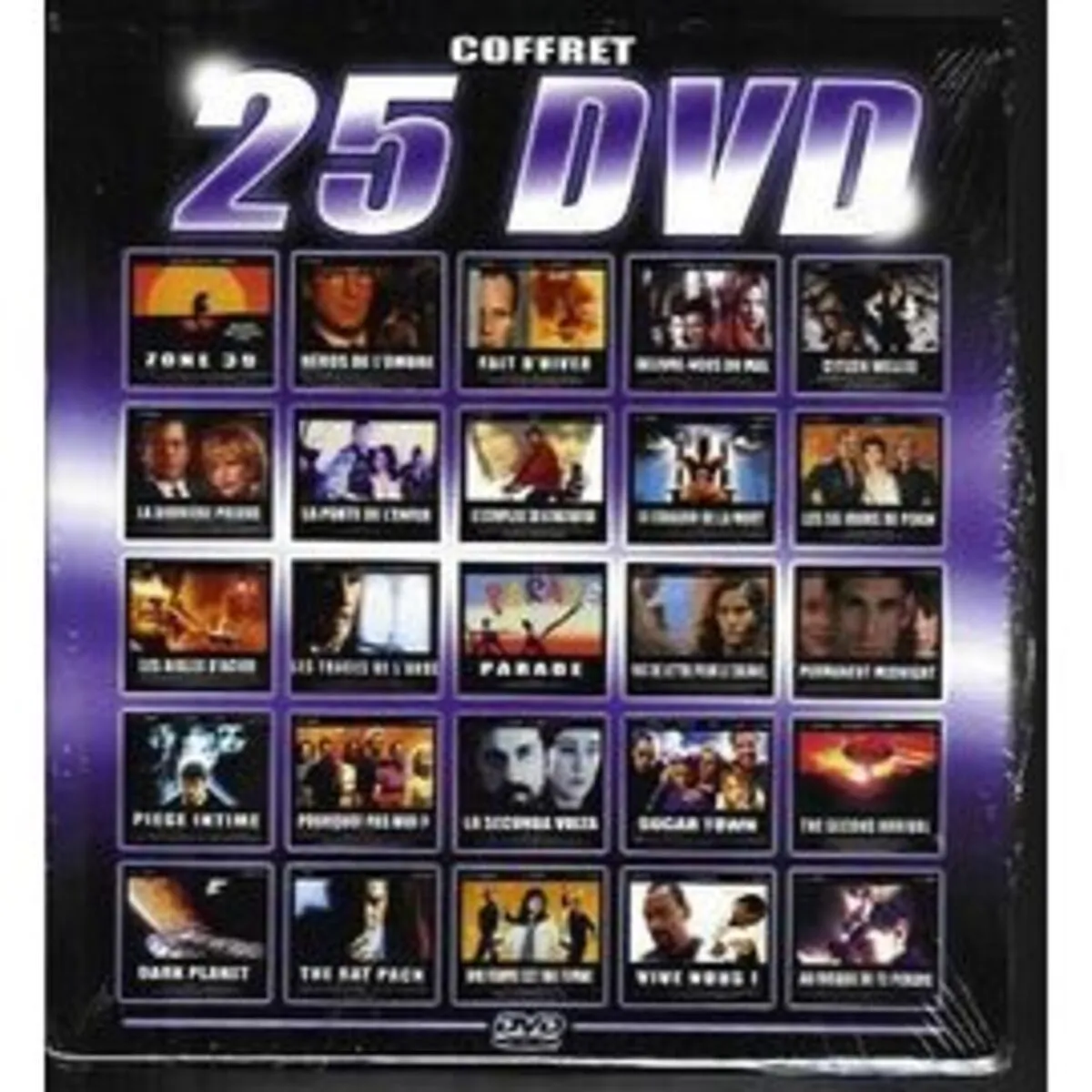 Dvd Coffret de 25 DVD - Dealicash