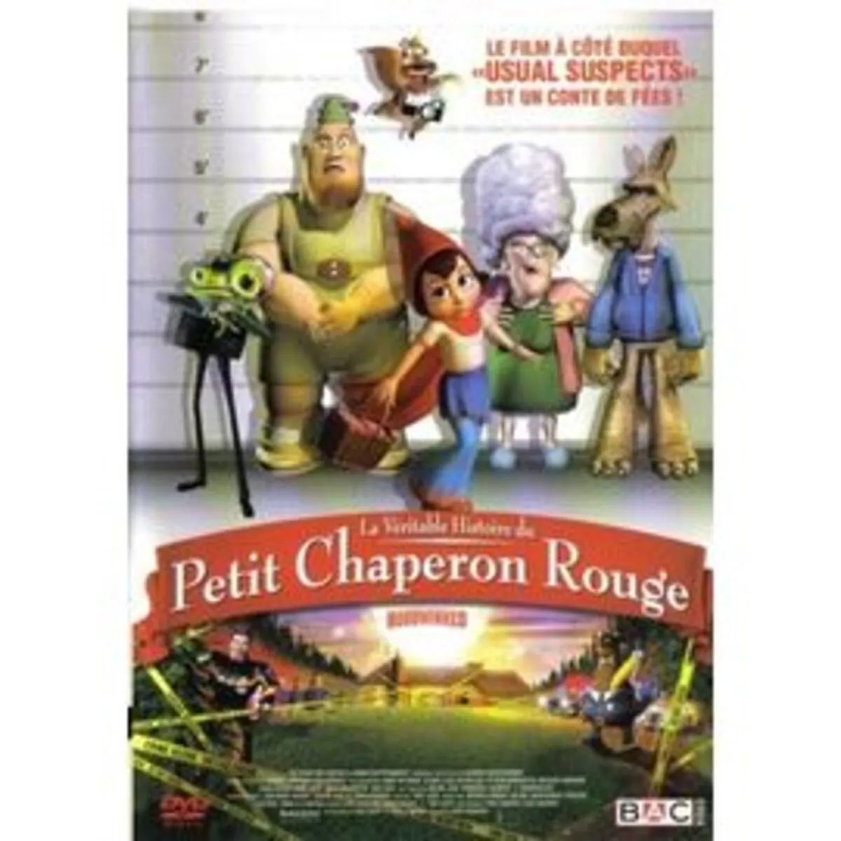 Dvd la Veritable Histoire Du Petit Chaperon Rouge (edition Locative ...