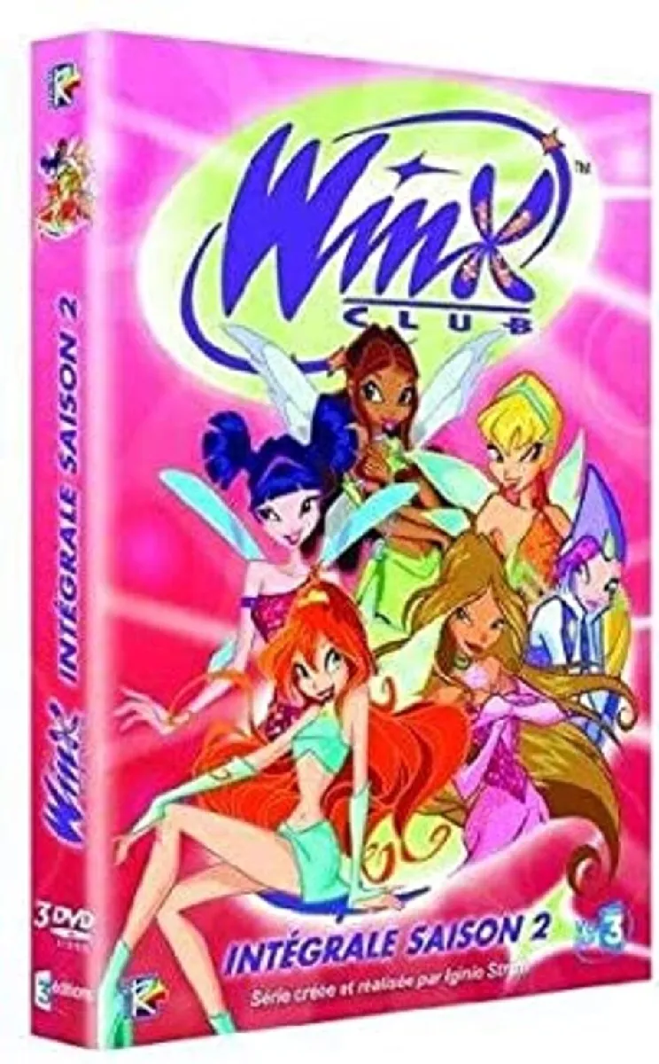 Dvd Coffret Winx Club intégrale Saison 2 - Dealicash
