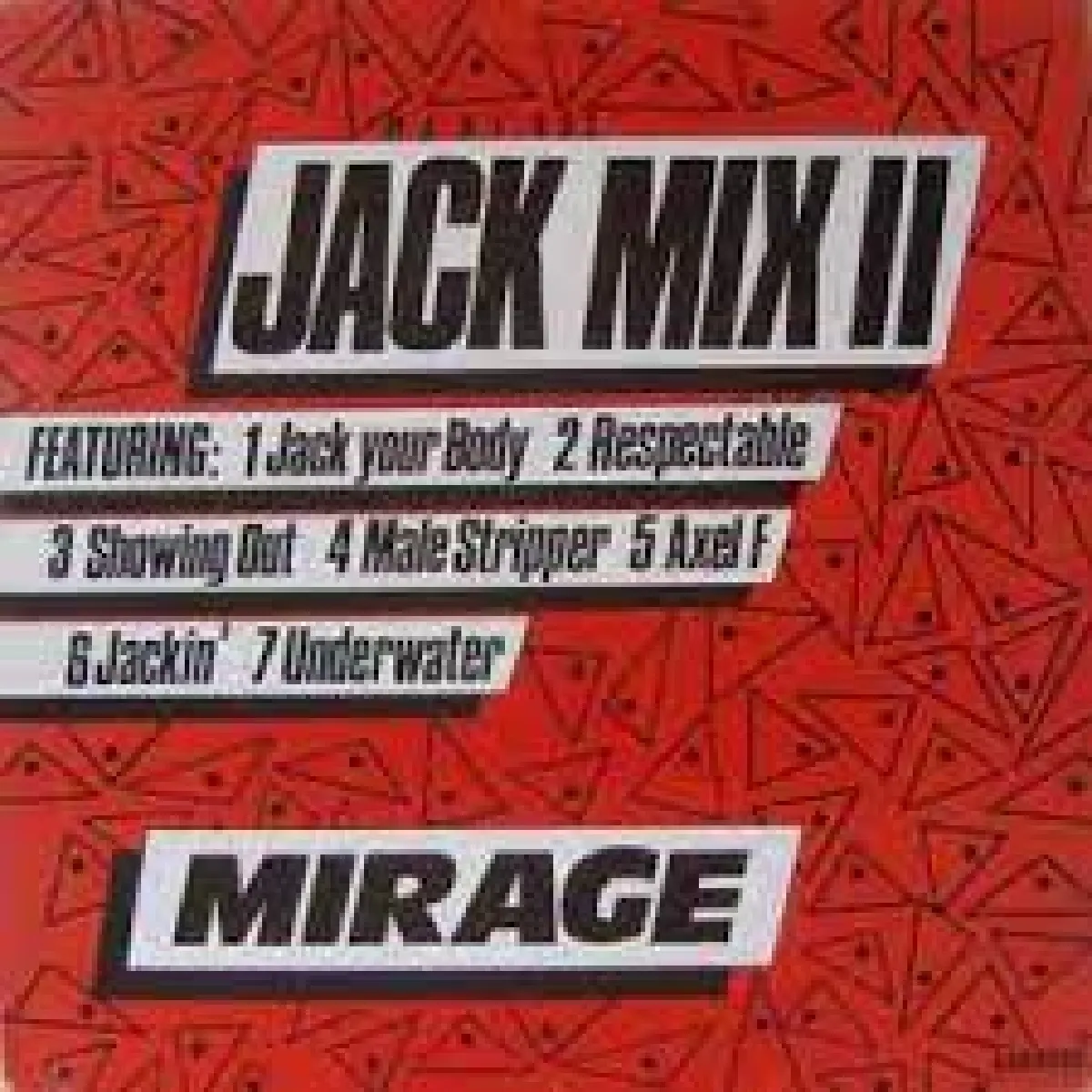 Vinyle Mirage (12) - Jack Mix II (1987) - Dealicash