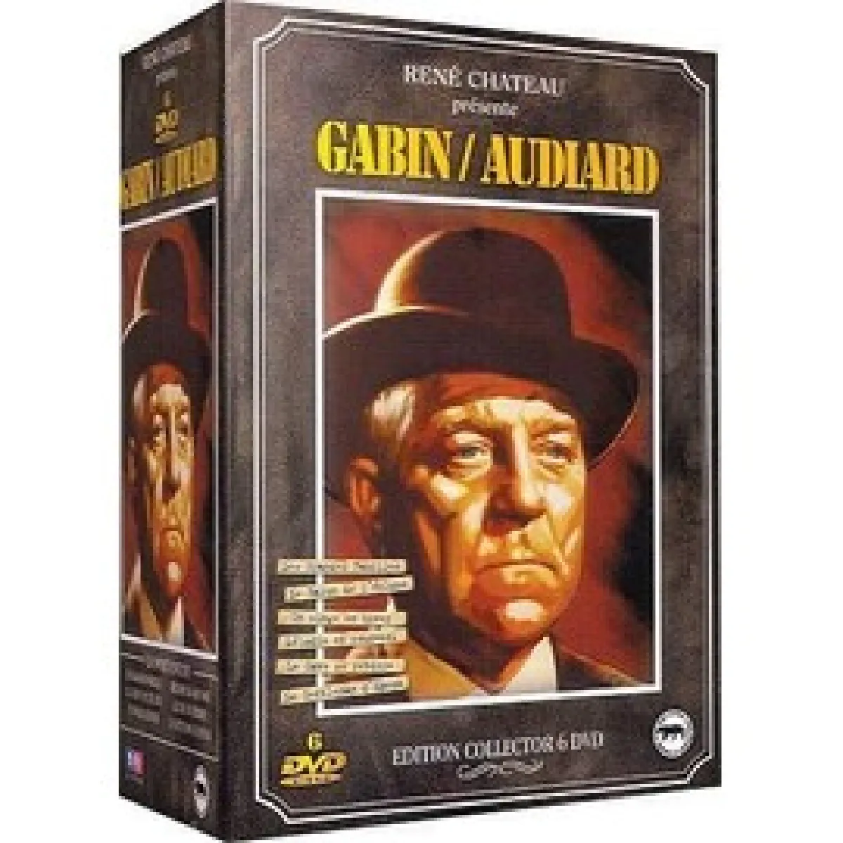 Dvd Gabin - Audiard - Coffret 6 DVD - DEALiCASH