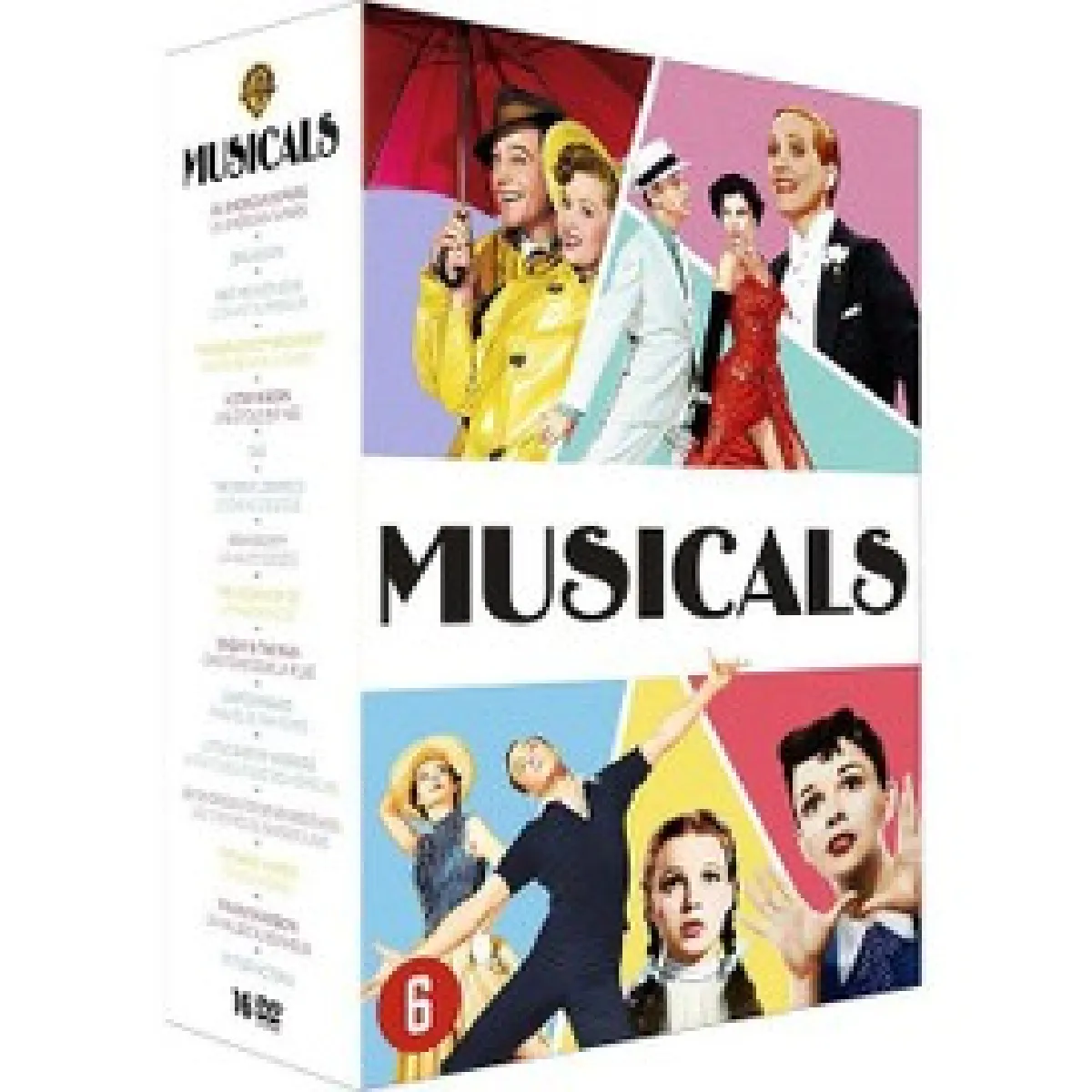 Dvd Coffret Comédies Musicales - 16 films - Pack - DEALiCASH