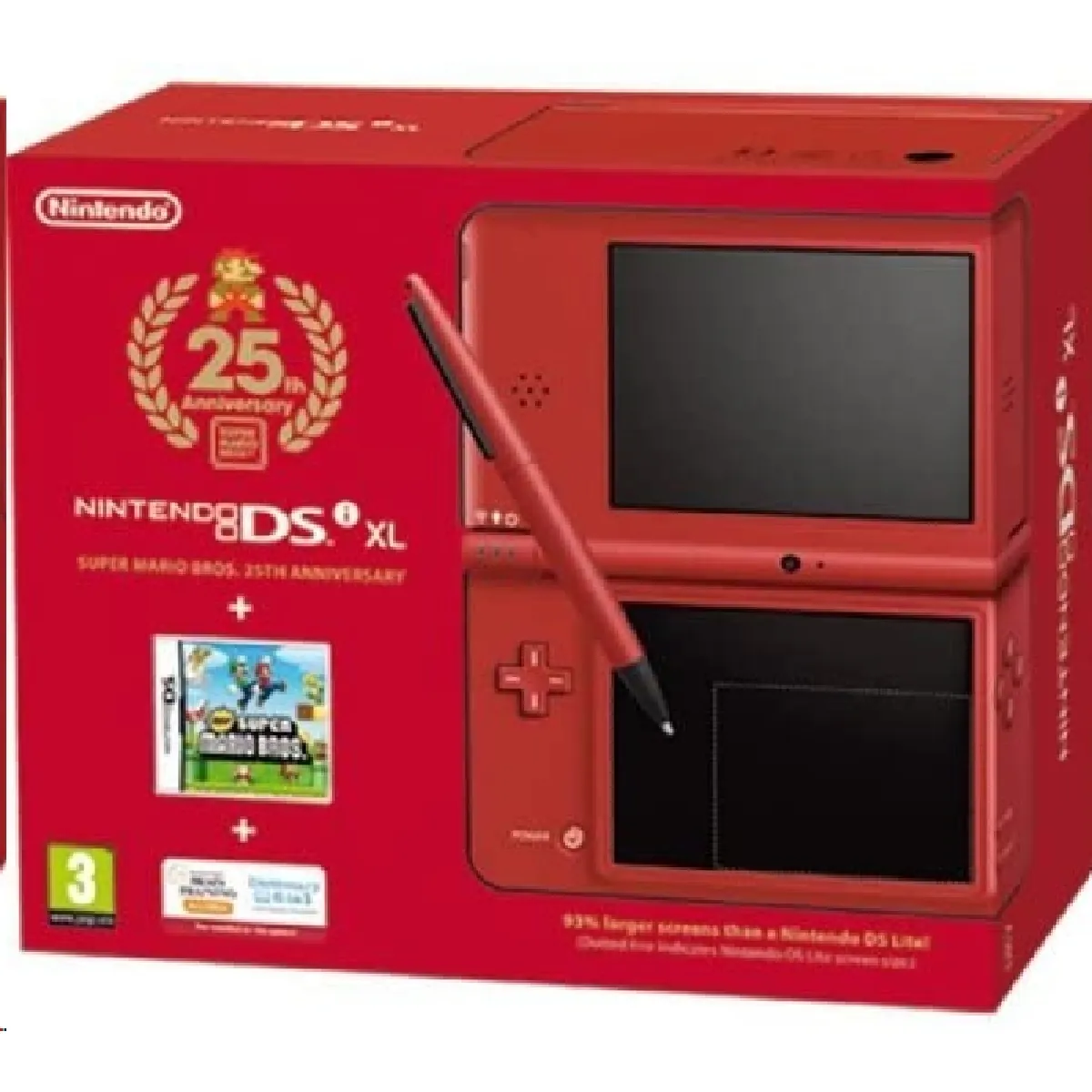 Console Nintendo Dsi Xl Rouge 25th Anniversaire Super Mario Bros ...